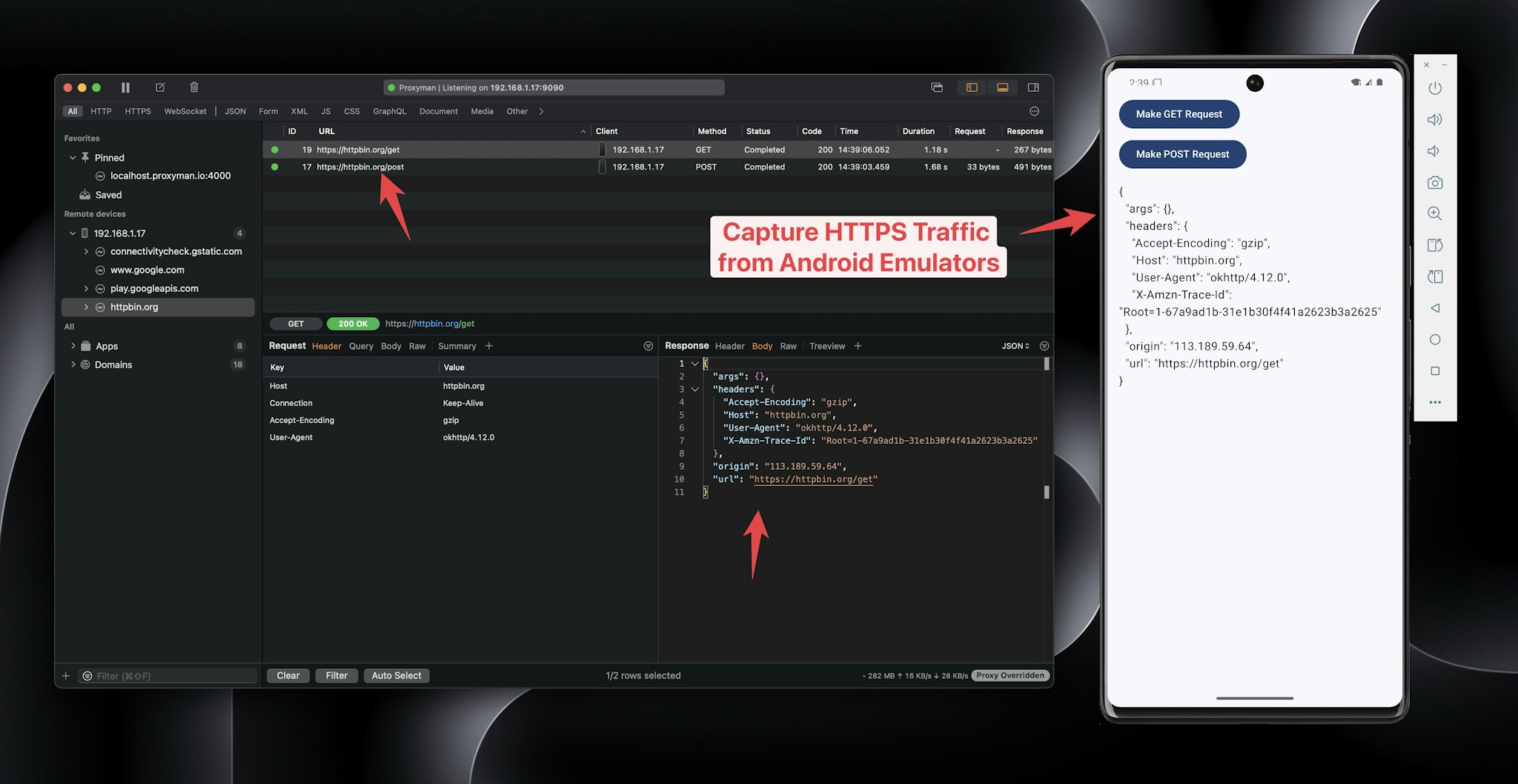 How To Intercept And Capture Traffic On Android Devices · Proxyman